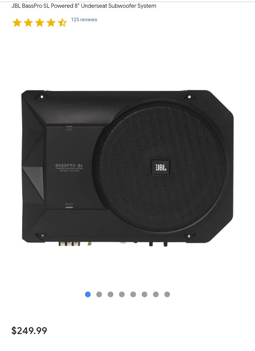 Jbl Woofer And Amplifier