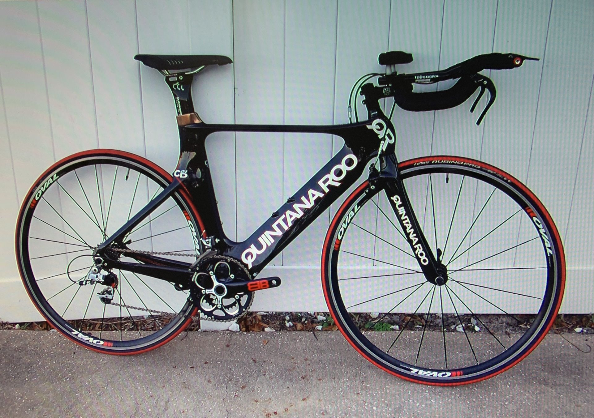 Quintana Roo CD 0.1 Full Carbon TT Triathlon Aero Road Bike w/ SRAM Red ...