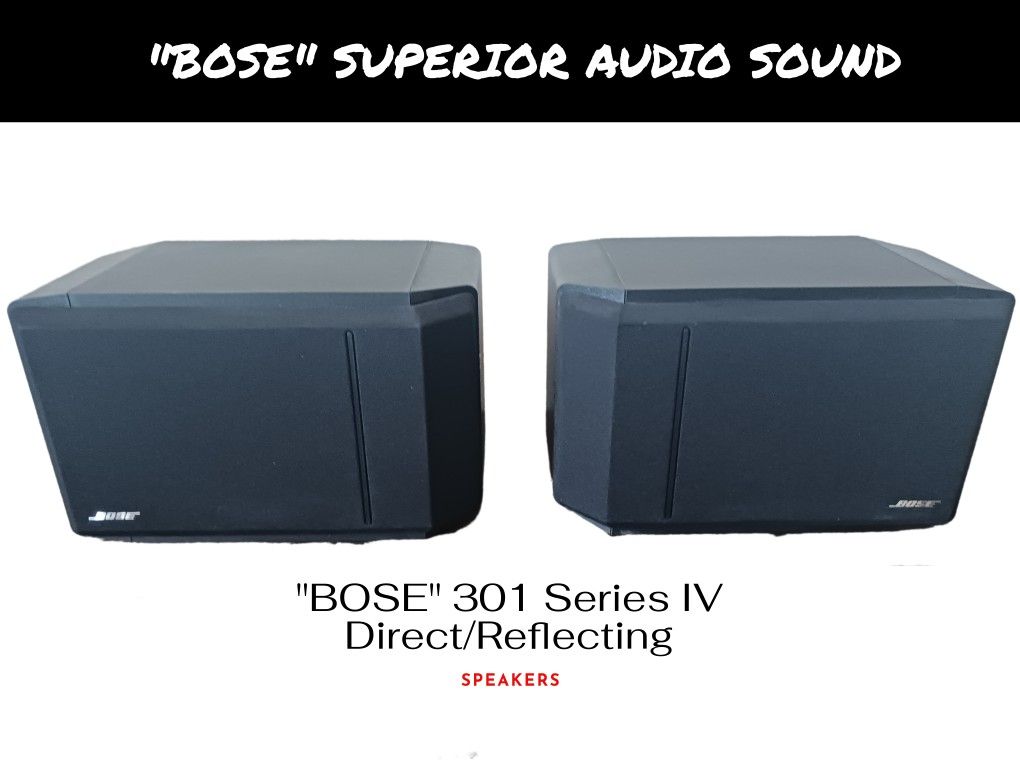 Bose 301 Series IV Shelf Speakers for Sale in Houston, TX - OfferUp