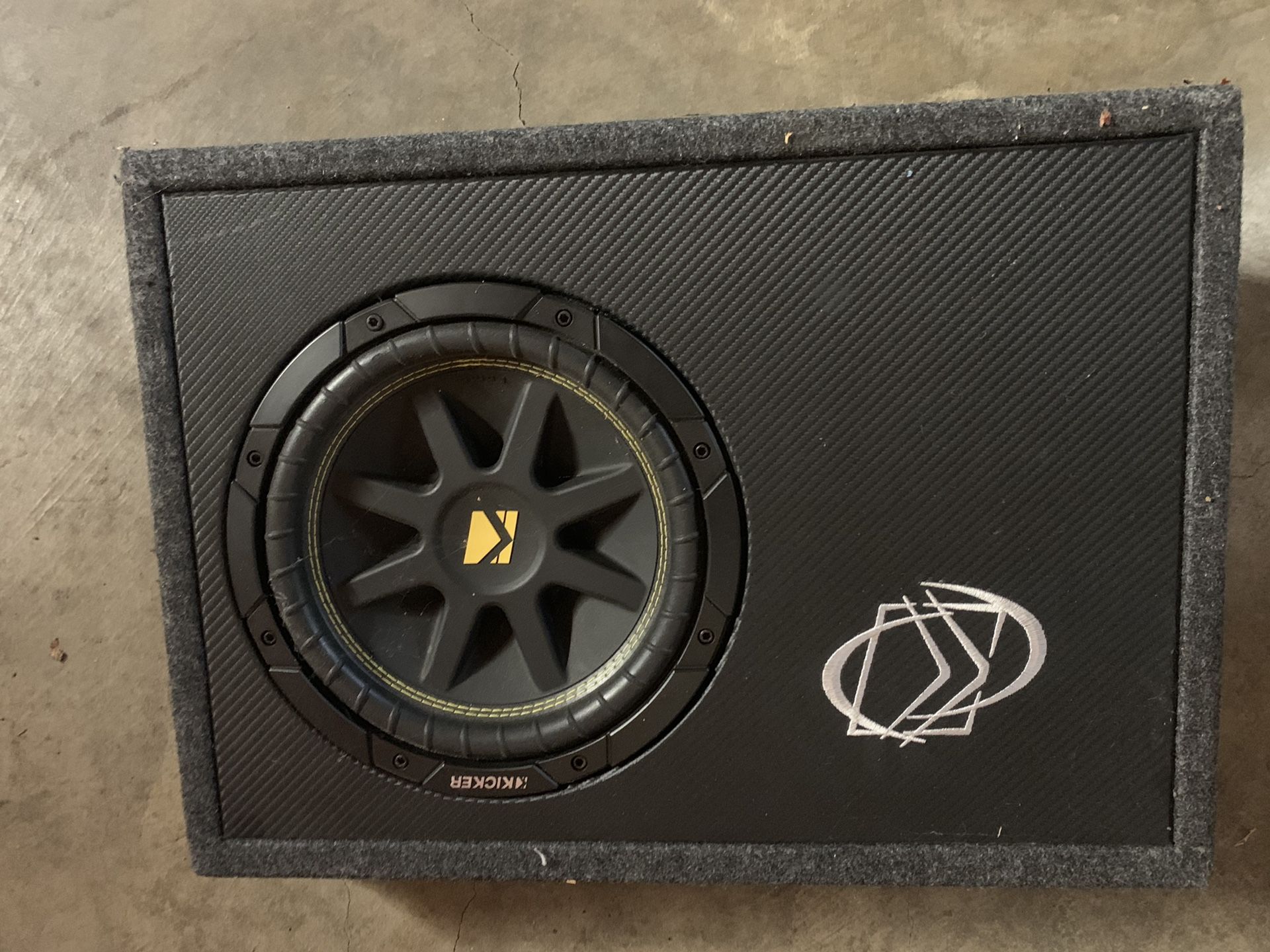 Kicker sub box for Sale in San Jose, CA - OfferUp
