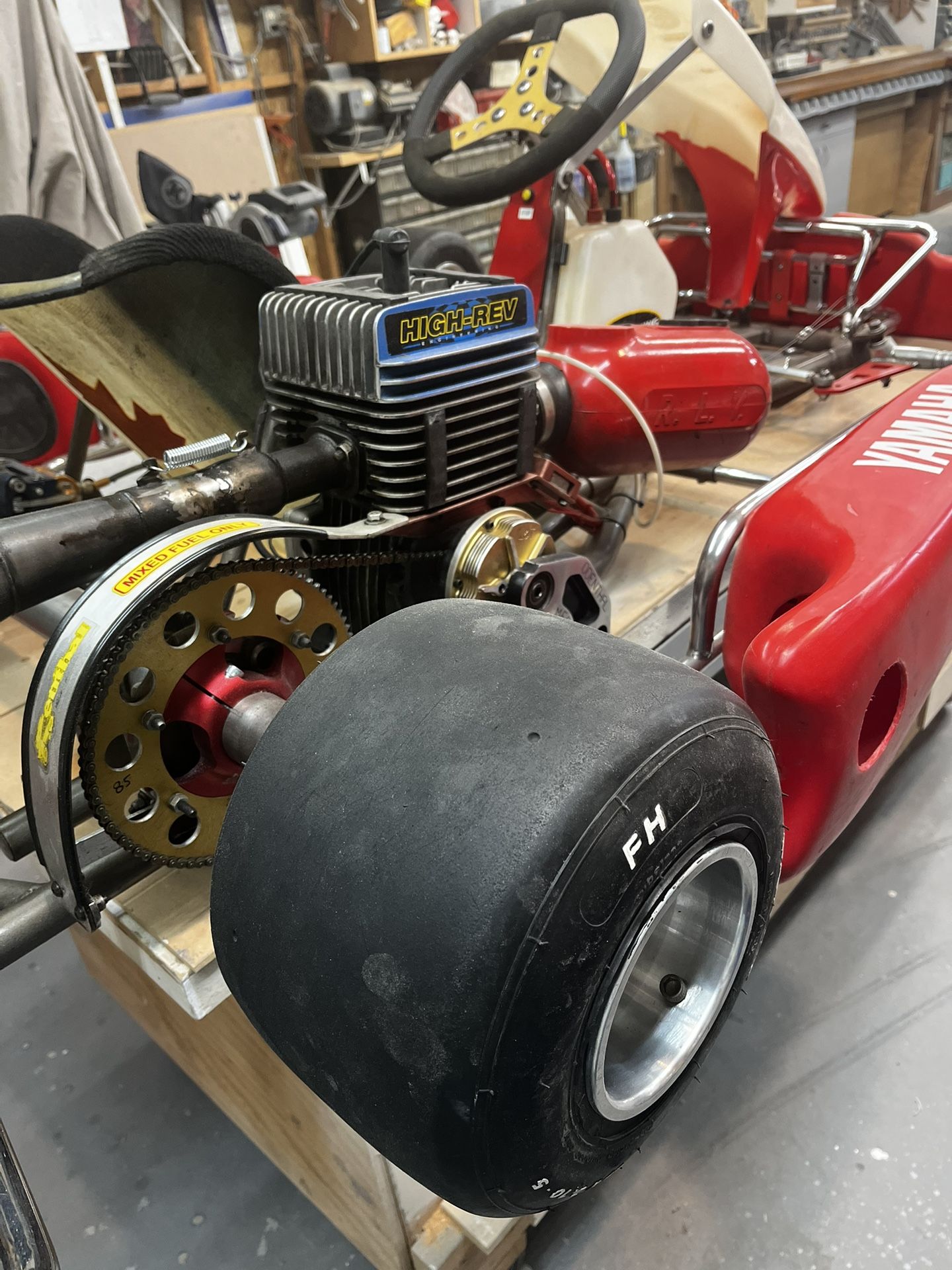 2-stroke KT100 Yamaha Race Kart- Trade For Older Motorcycle/street Bike ...