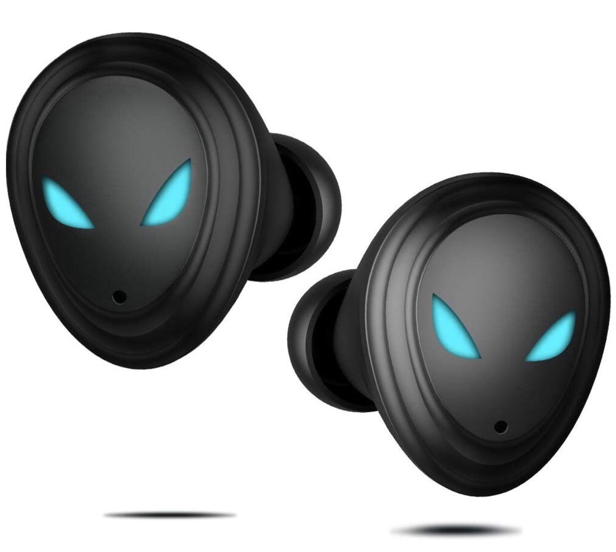 Wireless Earbuds, FITVII Bluetooth Headphones with Mic and Touch Volume ...