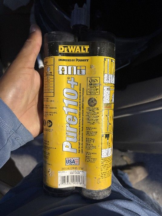 DeWalt Epoxy Pure 110+ for Sale in Atascosa, TX - OfferUp