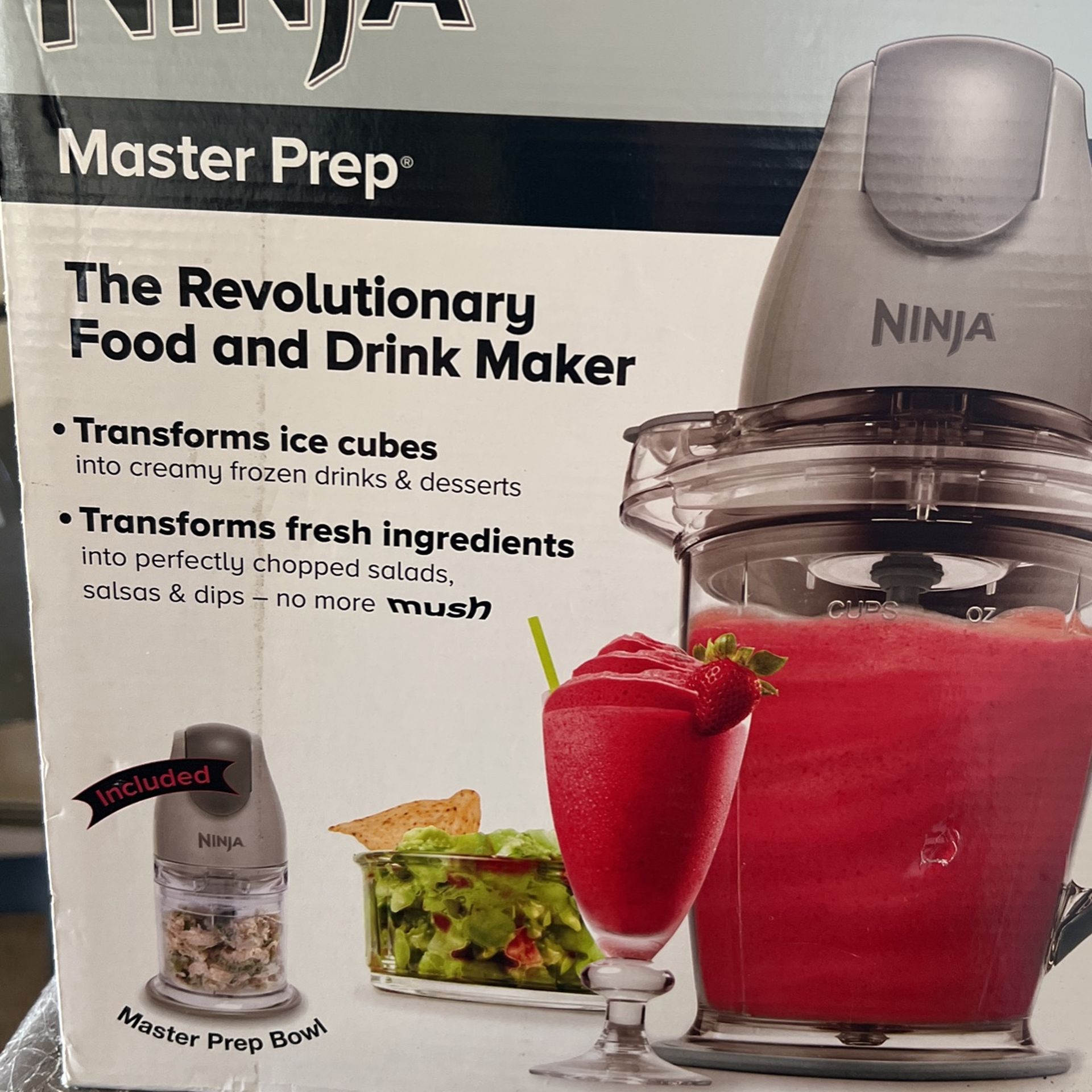 Ninja Master Prep Multi Use Blender And Extras! for Sale in Tacoma, WA ...