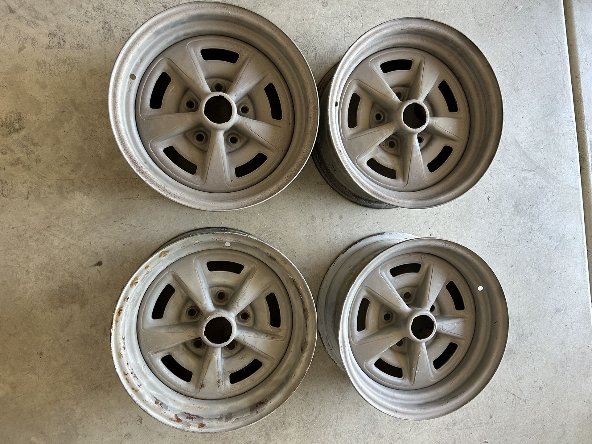 Pontiac 15” Rally Wheels For Firebird Trans Am - Four for Sale in ...