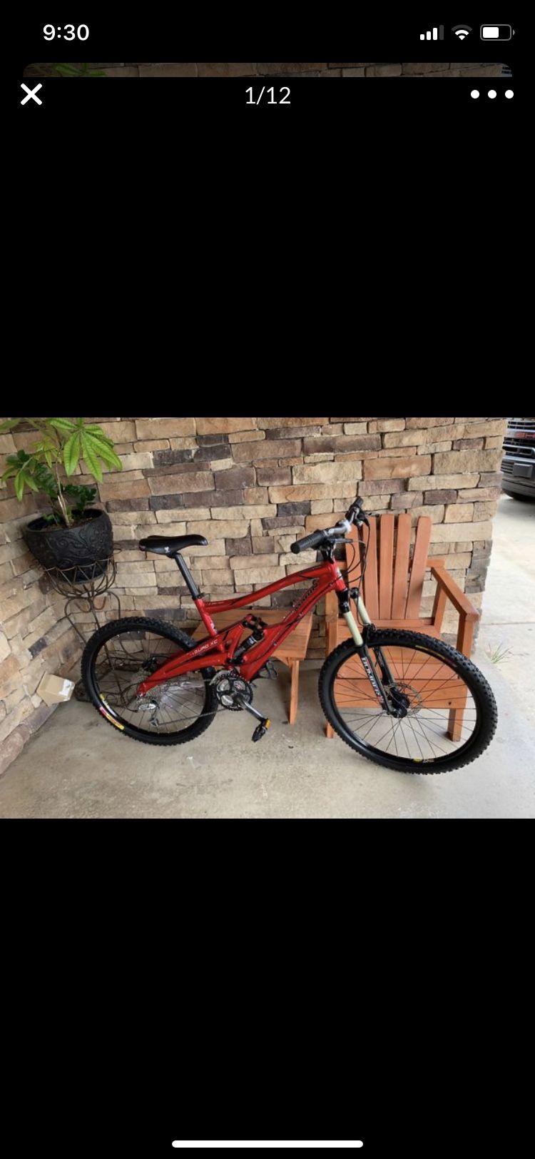 Marin quad XC Series hydro edge full suspension bike Like new for Sale ...