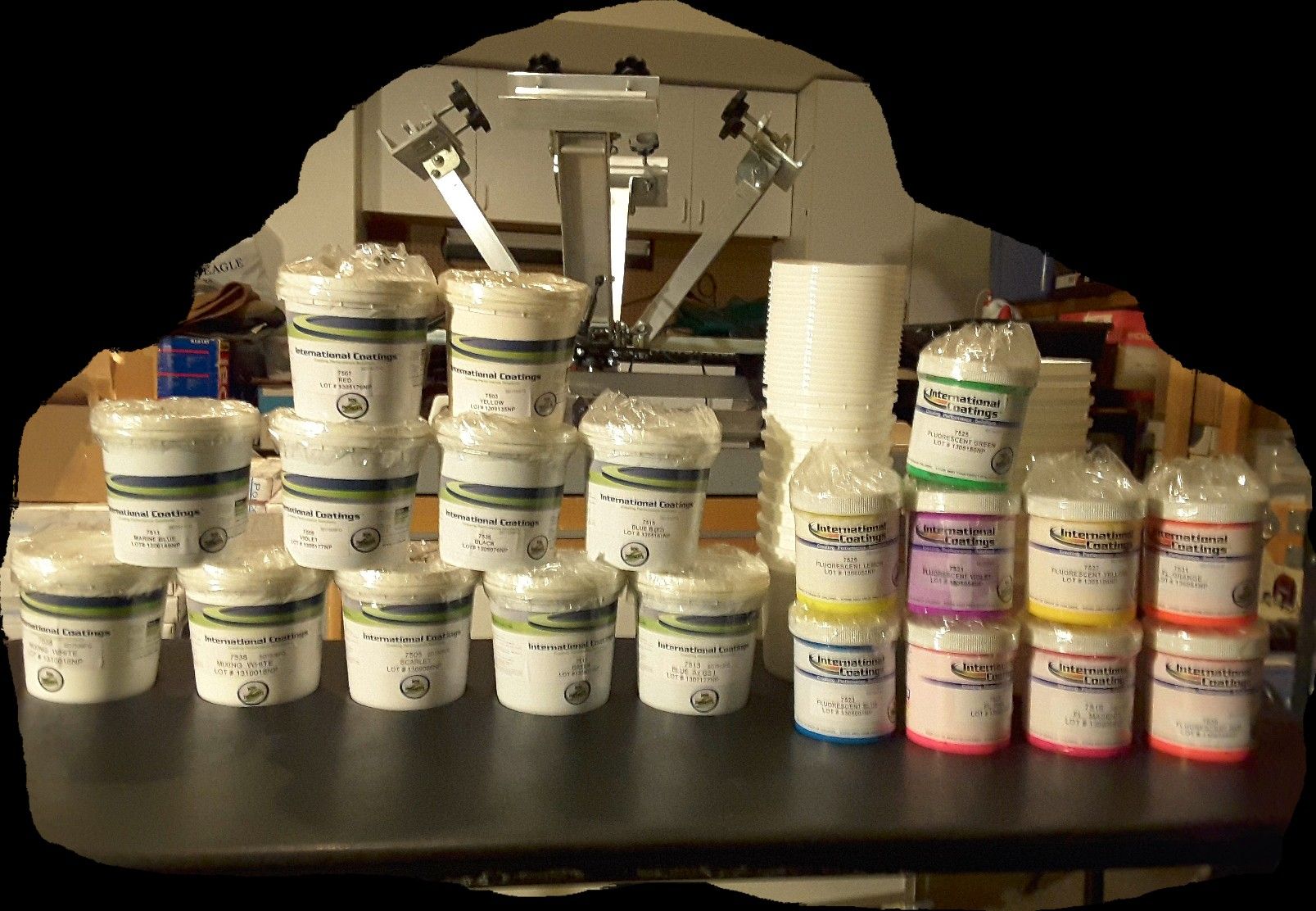 RYONET INK IC7500 QUART PANTONE COLOR MATCH KIT for Sale in Chino Hills ...