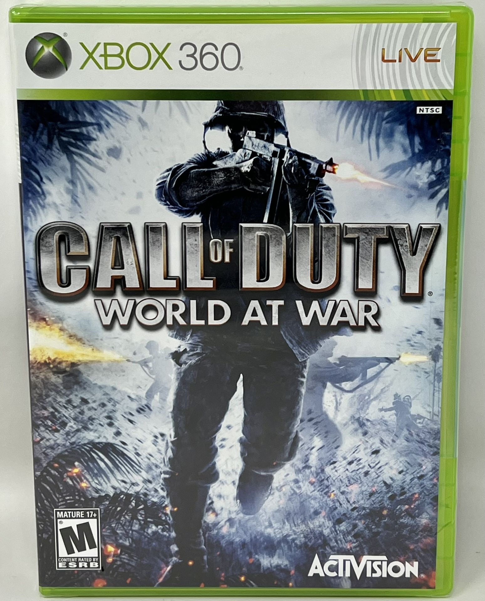 New, Sealed - Xbox 360 Call of Duty: World at War Video Game for Sale ...