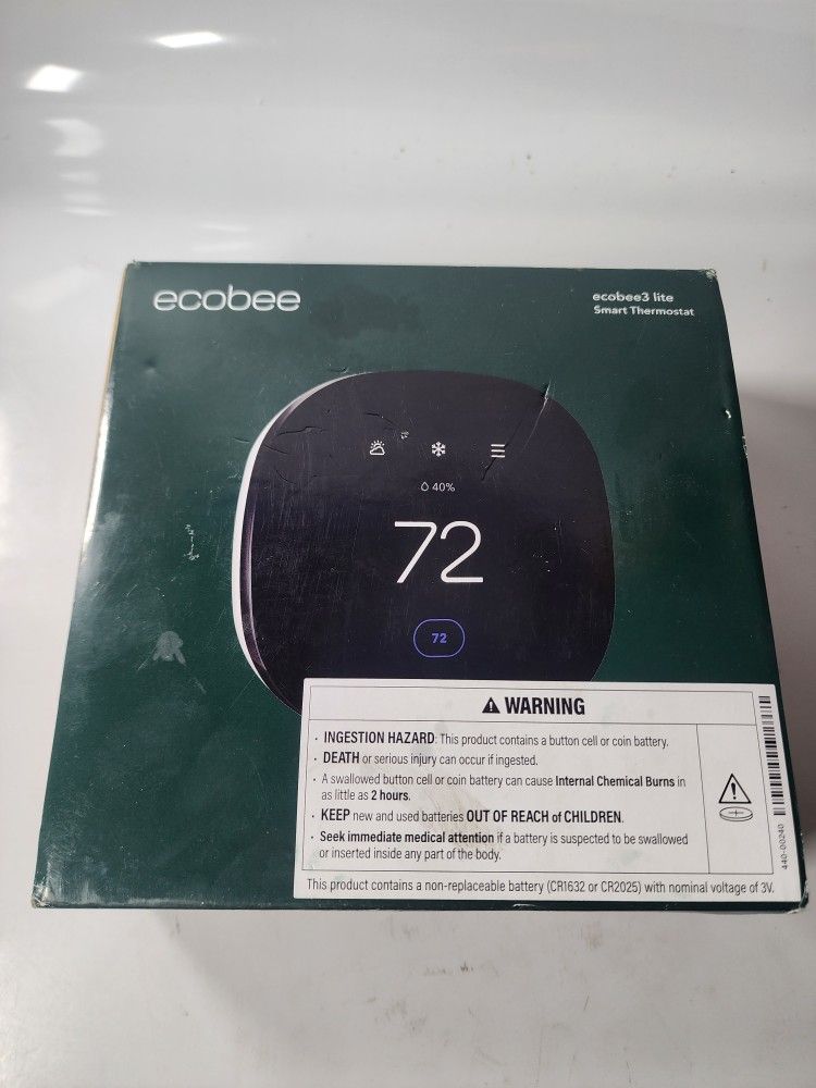 Ecobee3 Lite WiFi Smart Thermostat - Black for Sale in Phoenix, AZ - OfferUp