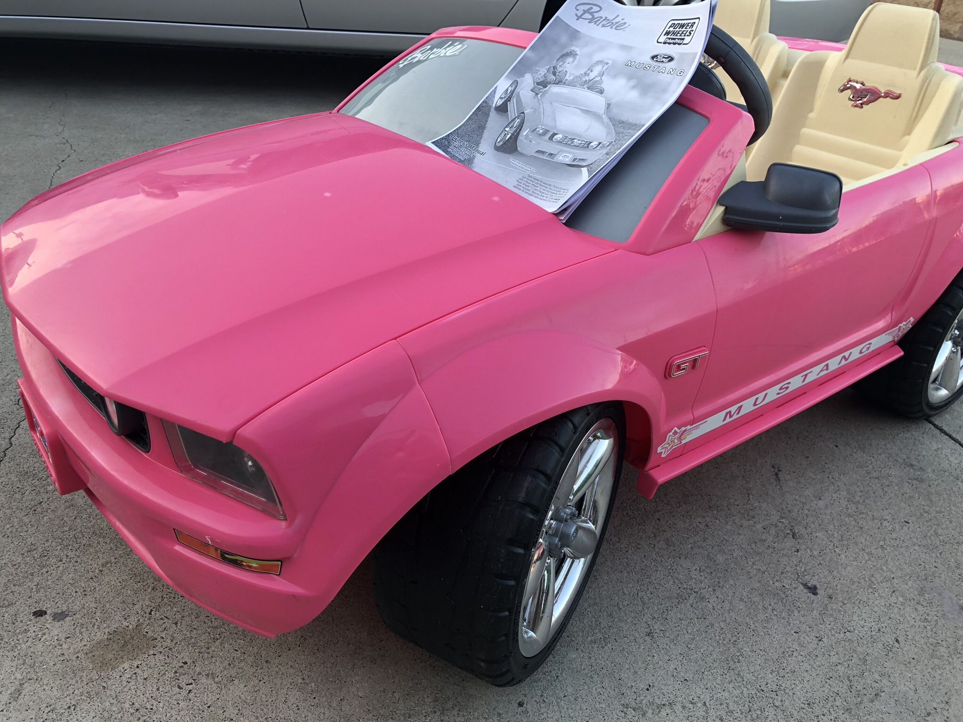 Light Pink Mustang