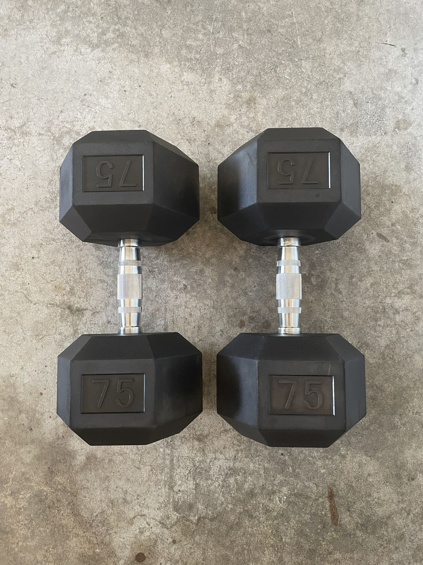75 Pound Dumbbells for Sale in Las Vegas, NV - OfferUp