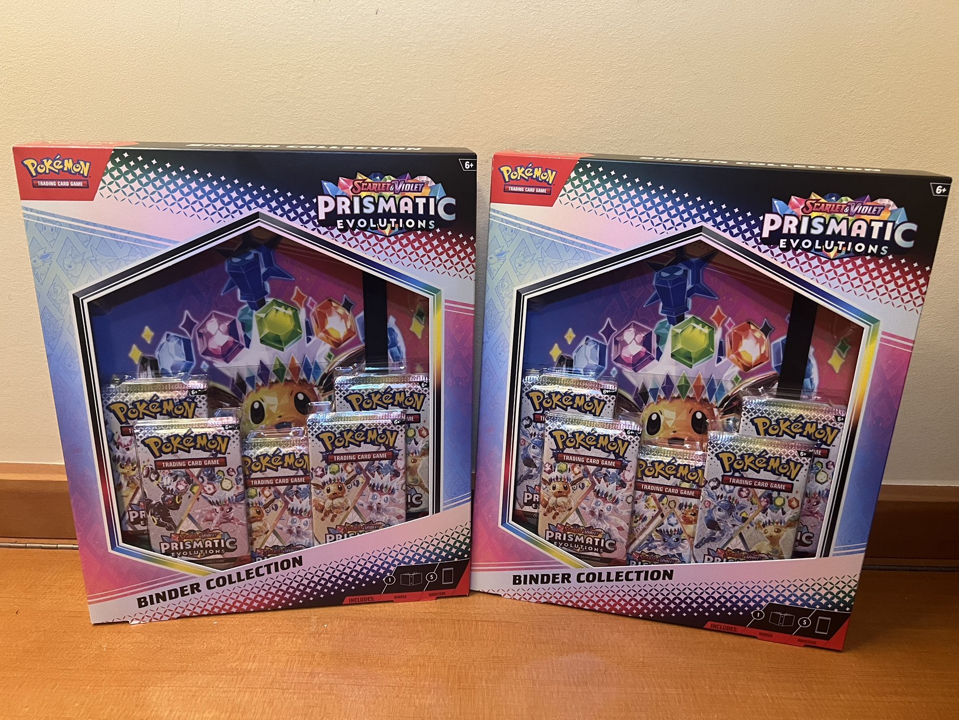 Brand New Pokemon Prismatic Evolutions Binder Collection Boxes for Sale ...