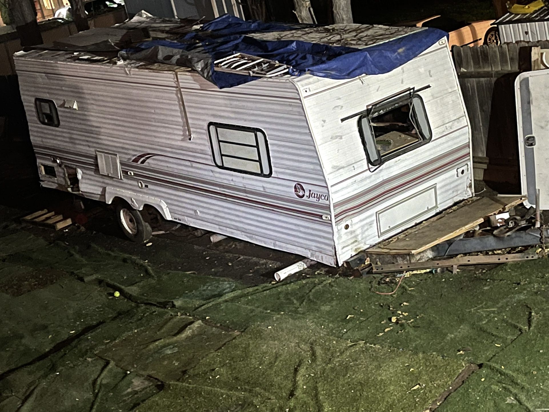 1990 JAYCO PROJECT Dual Axle Bumper Pull Trailer! Cheap As Is for Sale in Lakeside, CA - OfferUp