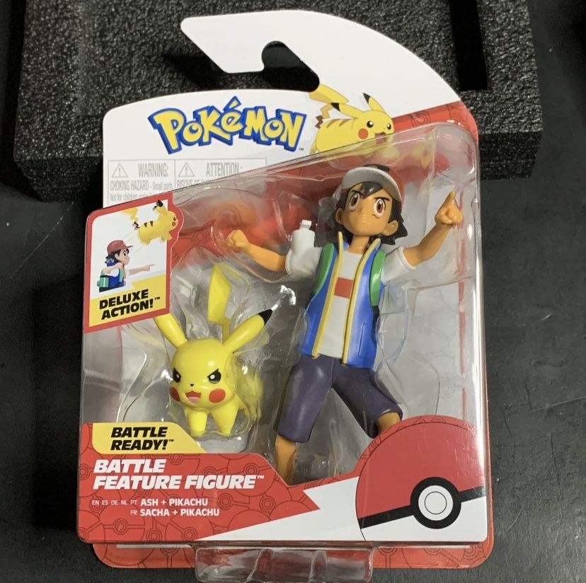 Ash And Pikachu Battle