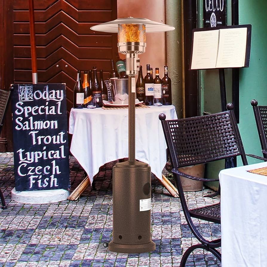 48000 BTU Patio Heater Propane Heater - Patio Heaters Propane Stainless ...