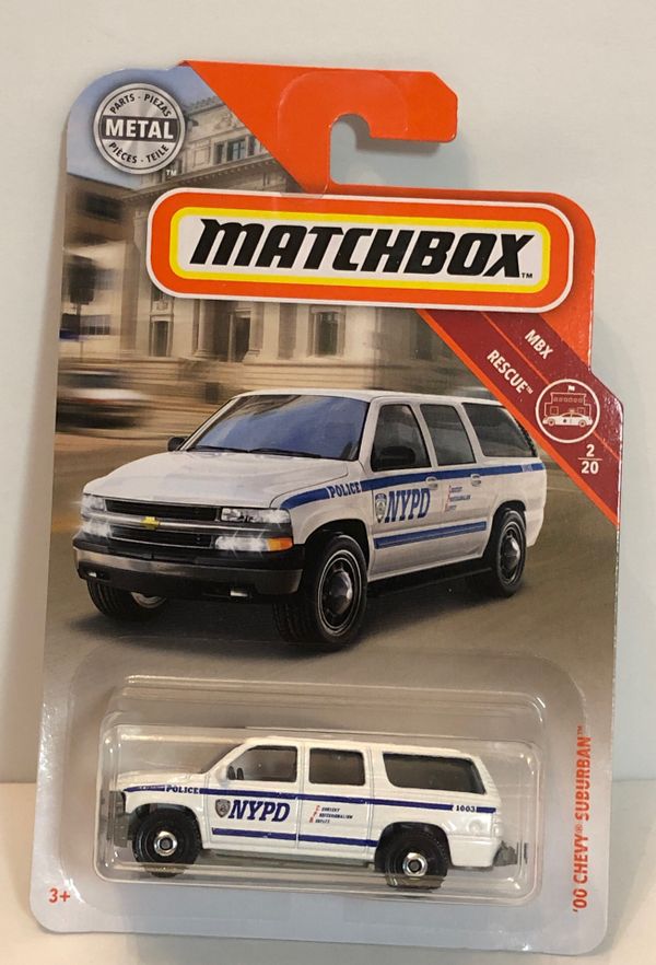 Matchbox NYPD ‘00 Chevy Suburban Mattel for Sale in Las Vegas, NV - OfferUp
