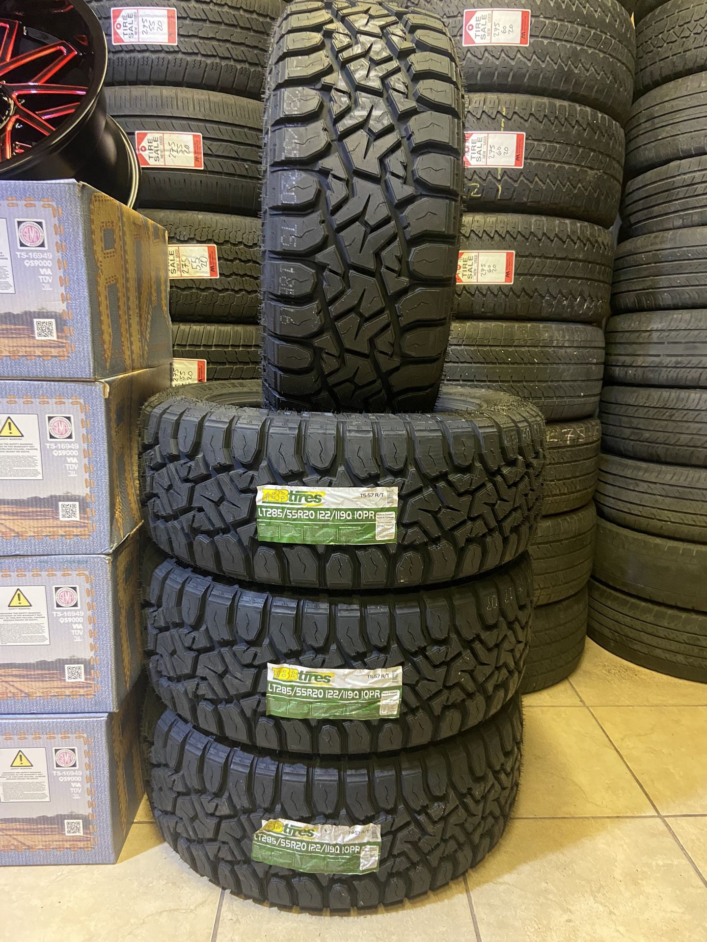 New tires trucks 285-55-20 LT for Sale in Houston, TX - OfferUp