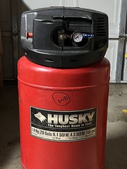husky 20 gallon 1.8 hp air compressor 155 psi for Sale in Citrus Heights CA OfferUp