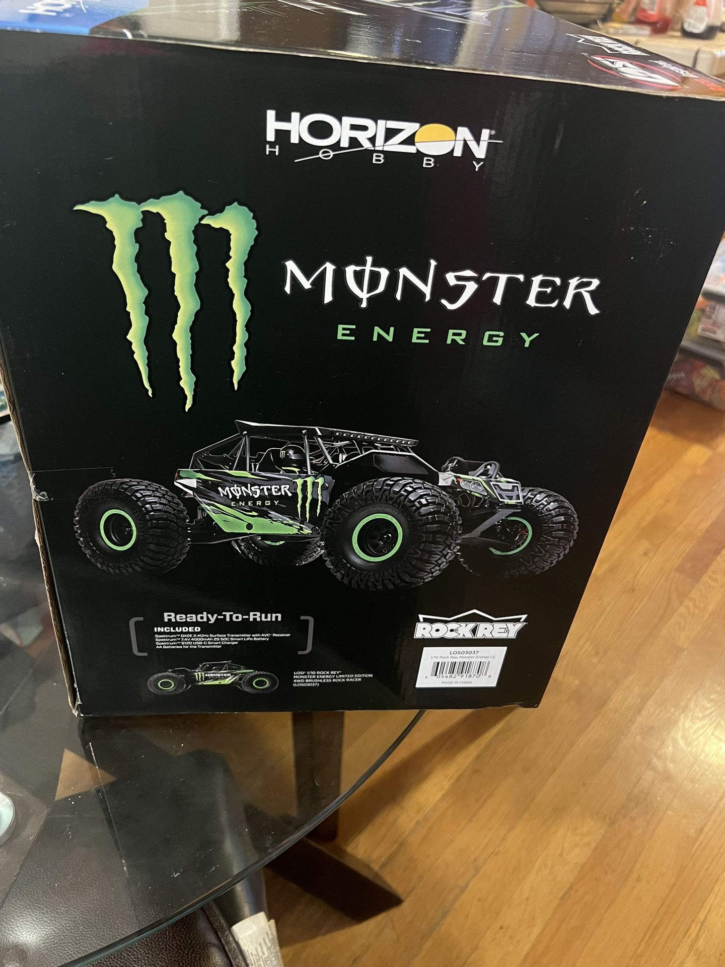 Horizon Hobby Monster Energy R/C Truck Black & Green for Sale in ...