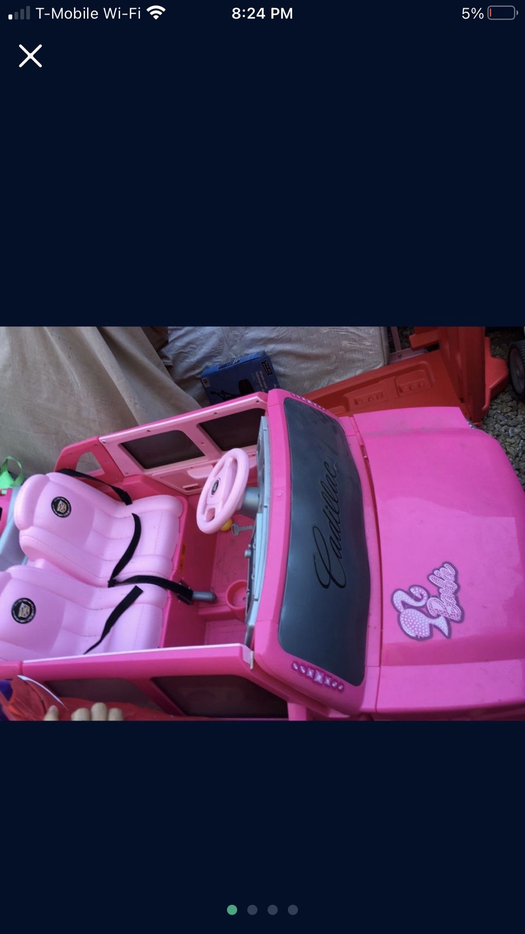Power wheels Pink Barbie Cadillac Escalade for Sale in San Jose, CA ...