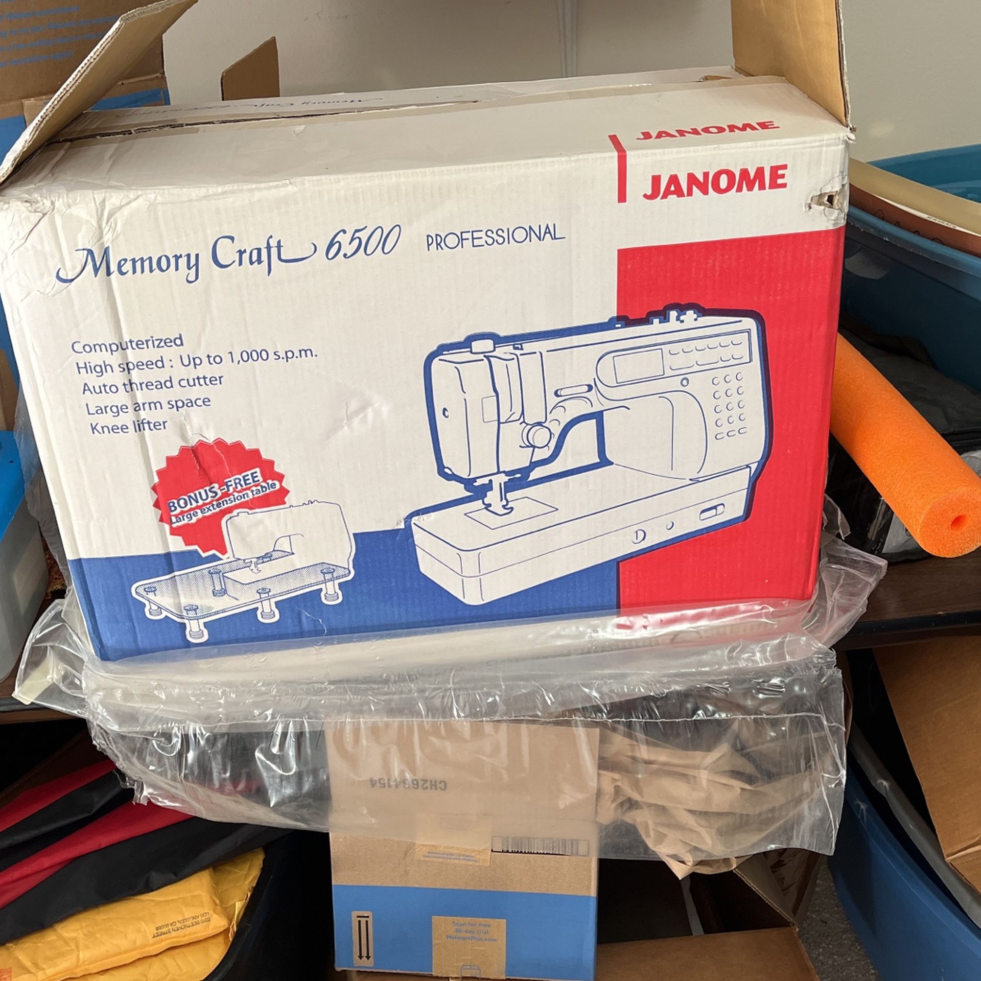 Memory Craft, 6500 Professional High Speed, Auto Thread, Large Arms ...