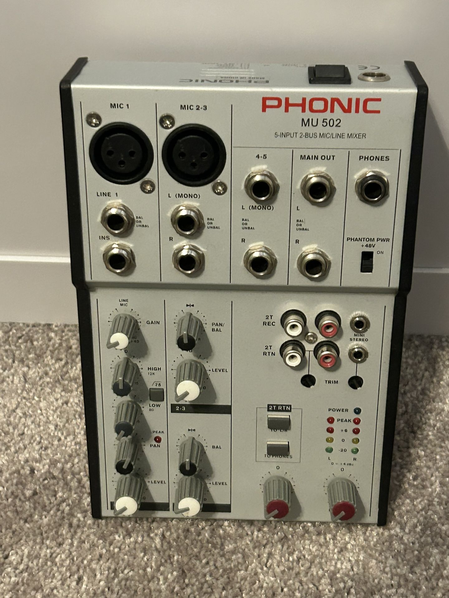 Phonic MU 502 Mixer for Sale in Kimberlin Hgt, TN - OfferUp