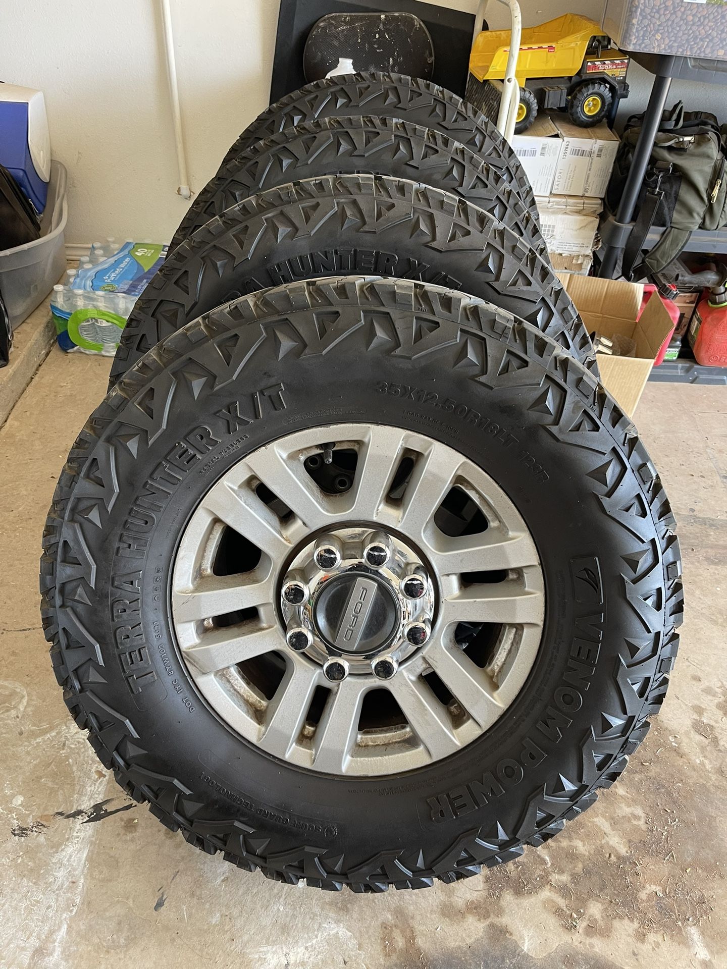2019 F250 Super duty Rims & Tires for Sale in Lubbock, TX - OfferUp
