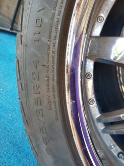 Hoyo 24" Wheels & Tires 295/35 R24 for Sale in San Diego, CA - OfferUp