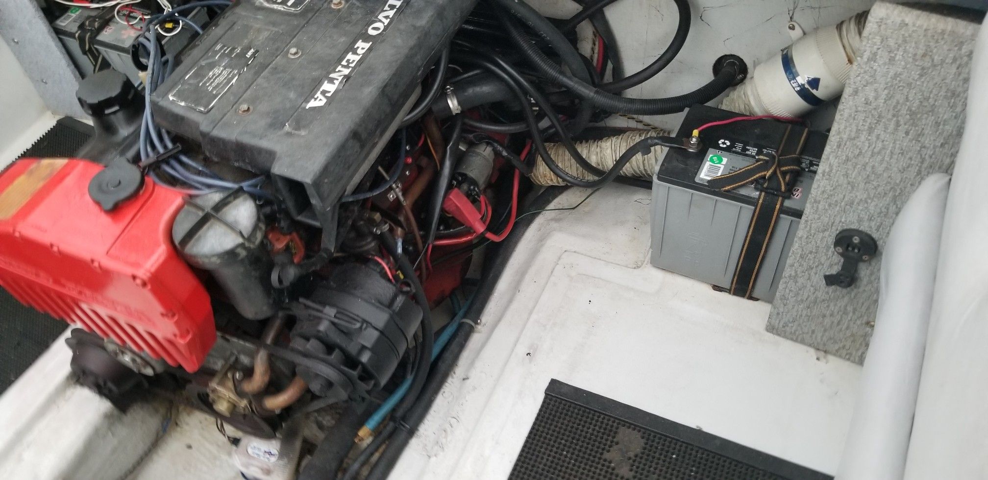 1990 Markell Boat Volvo Penta Hard Top Deep V for Sale in Whittier, CA ...