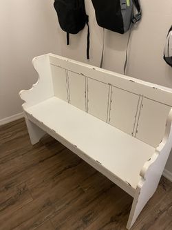 Kirklands farmhouse bench store