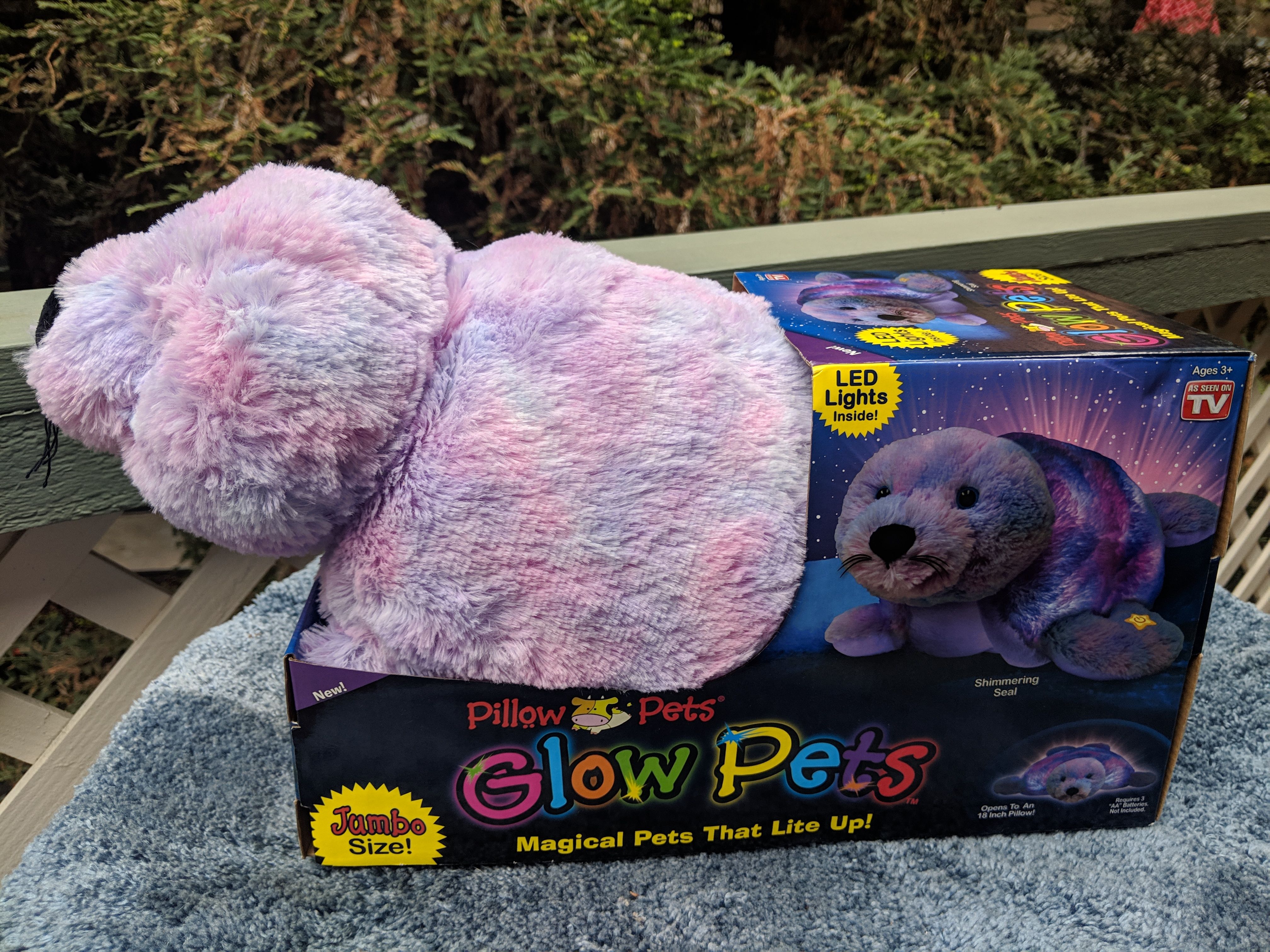 Pillow Pets Glow Pets Seal