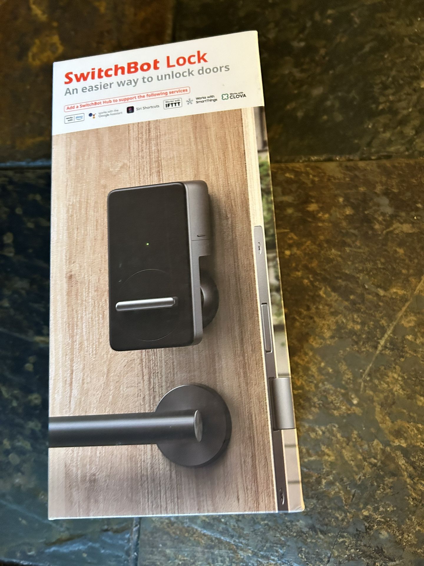 SwitchBot Smart Lock, Bluetooth Electronic Deadbolt Keyless Entry Door ...