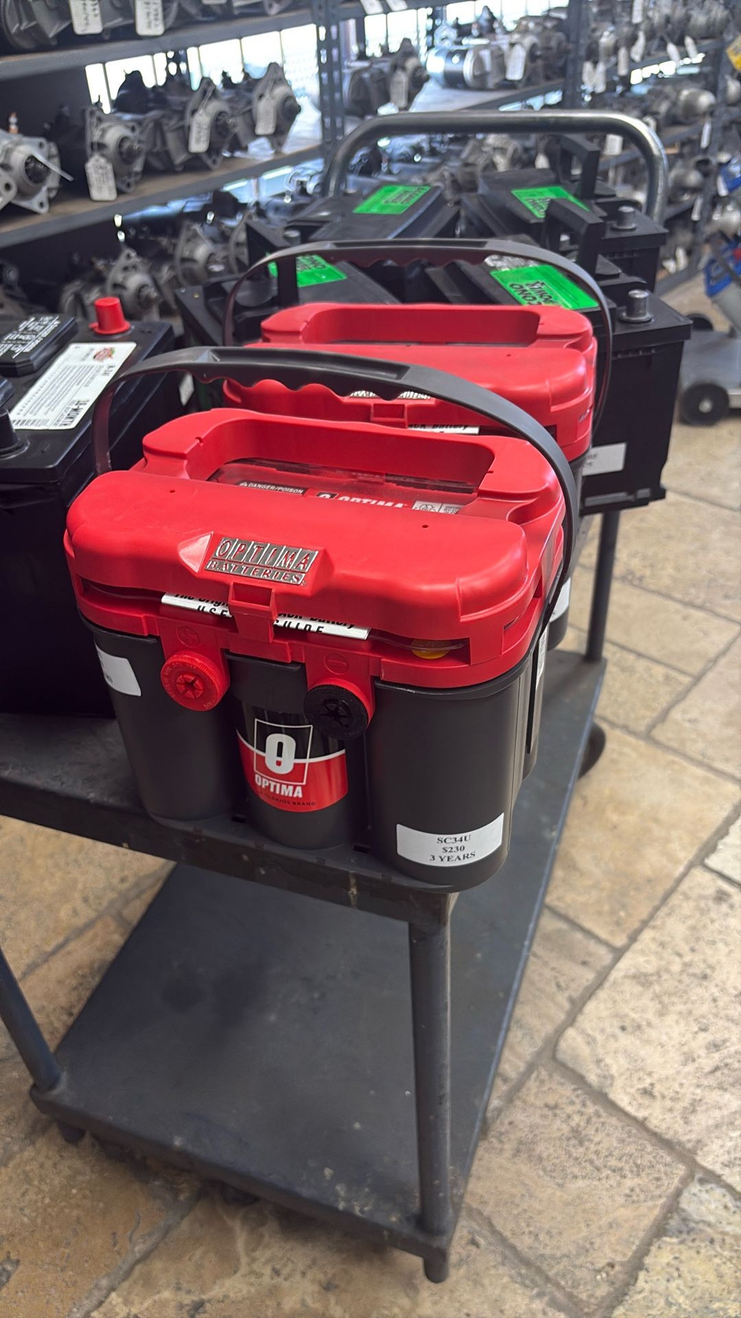 Red Top Optima Battery for Sale in Fontana, CA - OfferUp