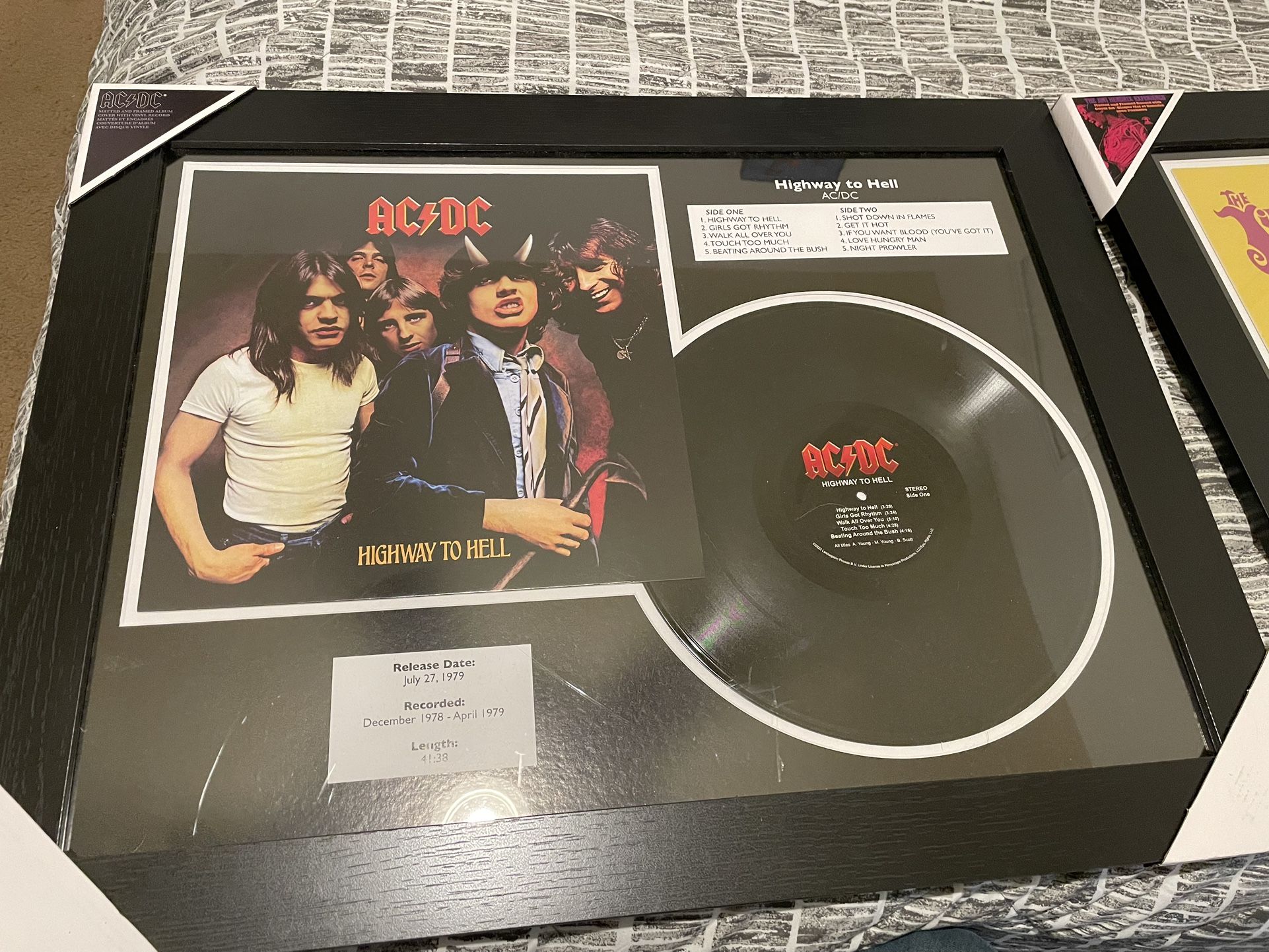 Jimi Hendrix And AC/DC Vinyl Album Plaques for Sale in Bakersfield, CA ...