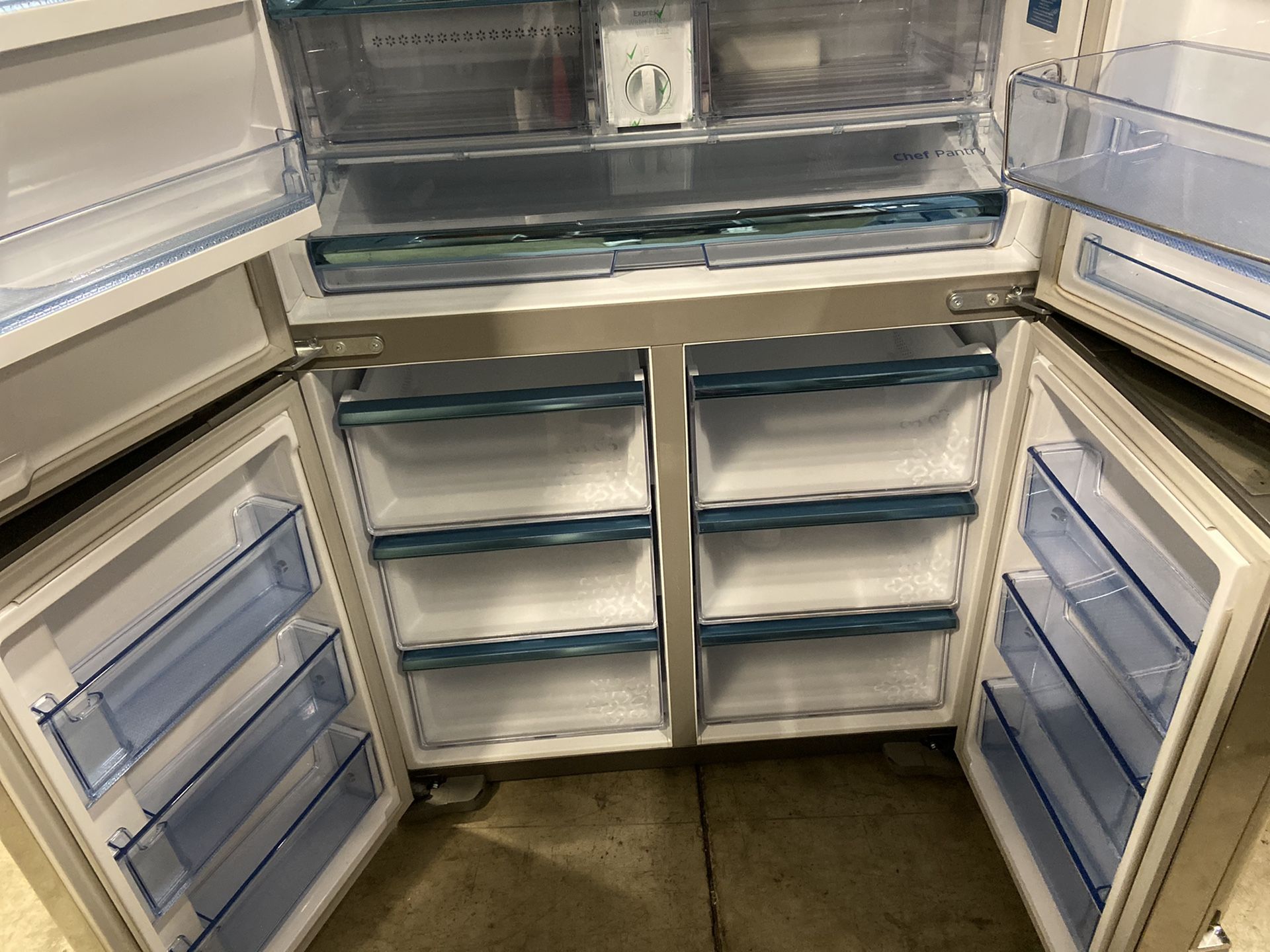 Samsung Chef Collection Refrigerator Flex Stainless Steel with ...