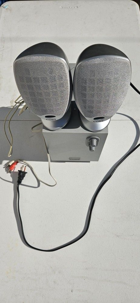 Coby PC Or Aux Speakers for Sale in Fresno, CA - OfferUp