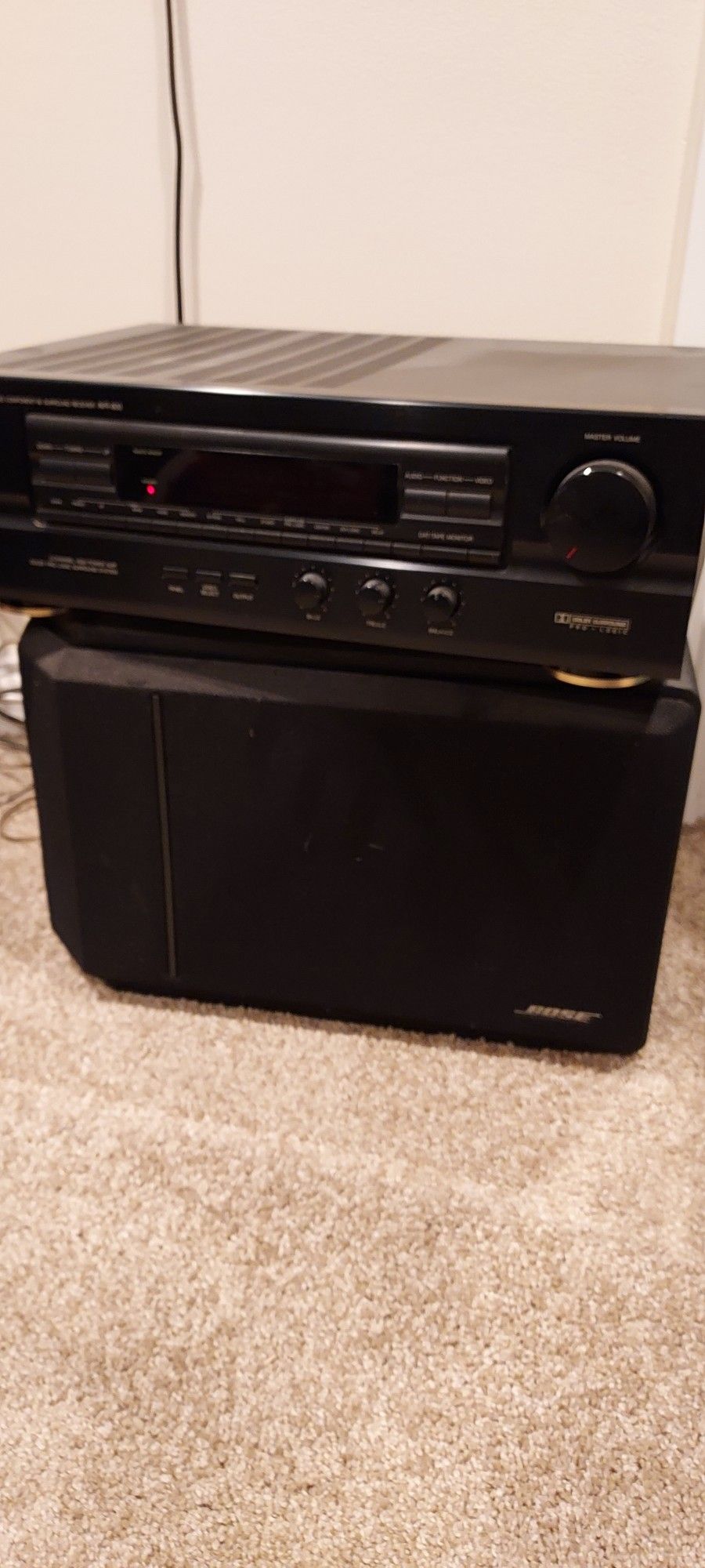 2 BOSE Speakers and DENON receiver for Sale in Los Angeles, CA - OfferUp