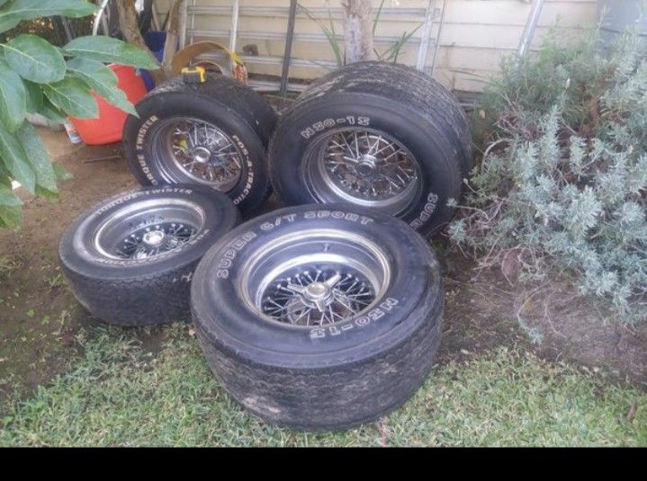 TRU SPOKE * OLD SCHOOL*WIRE WHEELS for Sale in Rosemead, CA - OfferUp