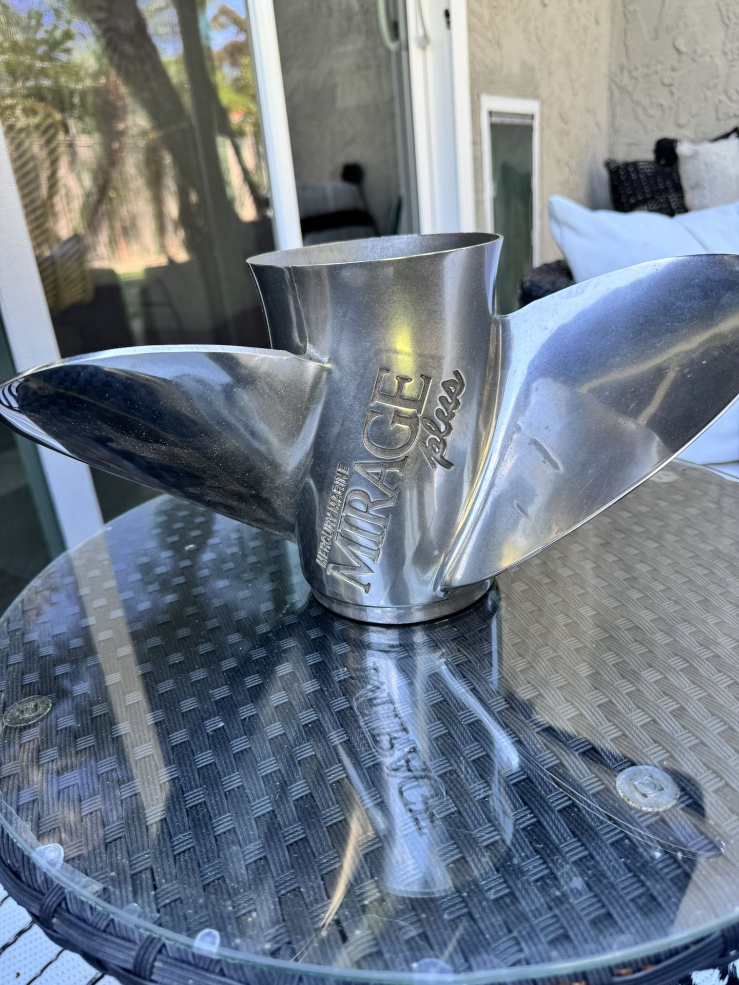 Mercury Mirage Plus Stainless Steel Propeller 48-13706 25 P for Sale in ...