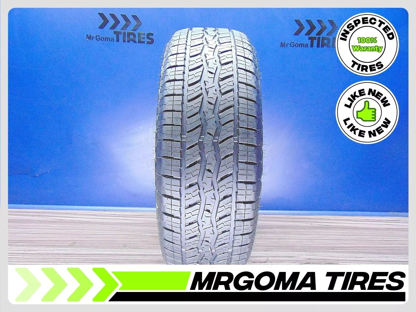 1 FALKEN WILDPEAK A/T AT3 WA 265/60/20 USED TIRE 99% LIFE DOT 2024 112H ...