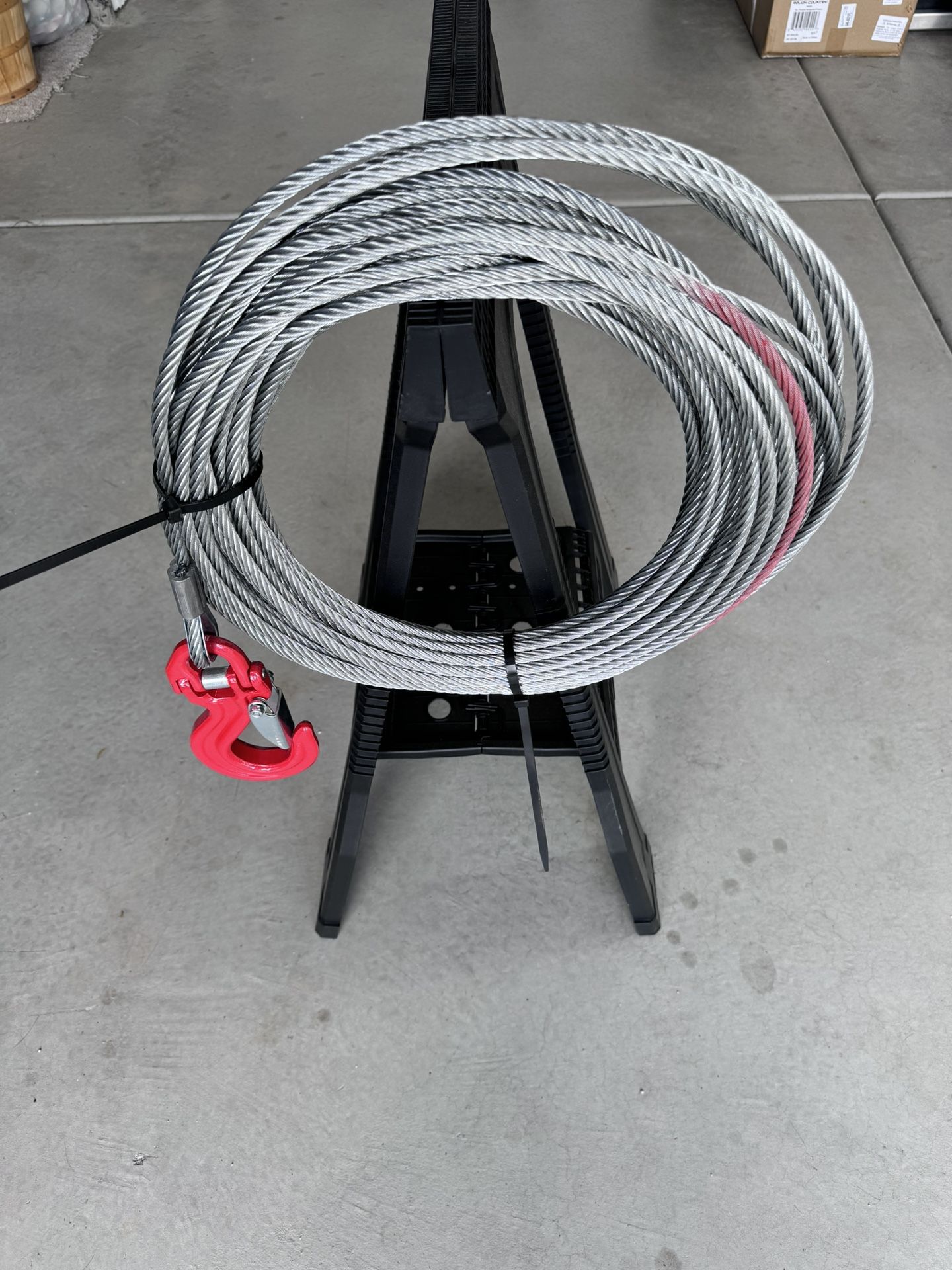 Steel Winch Cable With Recovery Hook for Sale in Idaho Falls, ID - OfferUp