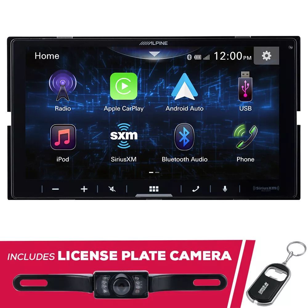 Alpine ILX-W770 6.75" Shallow-Chassis Multimedia Receiver w/ License ...