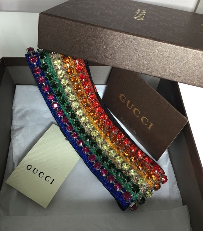 Women's Gucci rainbow crystal headband for Sale in Philadelphia, PA ...