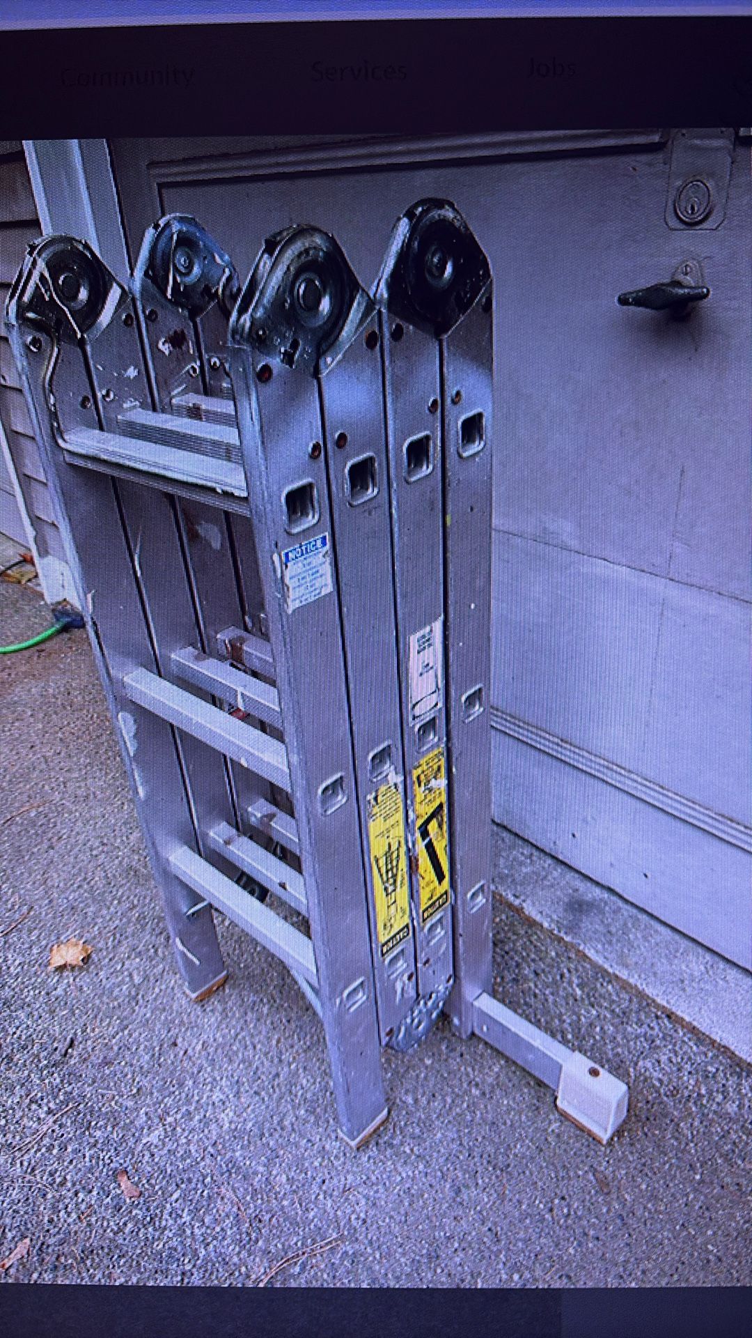12’ Multi-position Aluminum Ladder for Sale in Federal Way, WA - OfferUp
