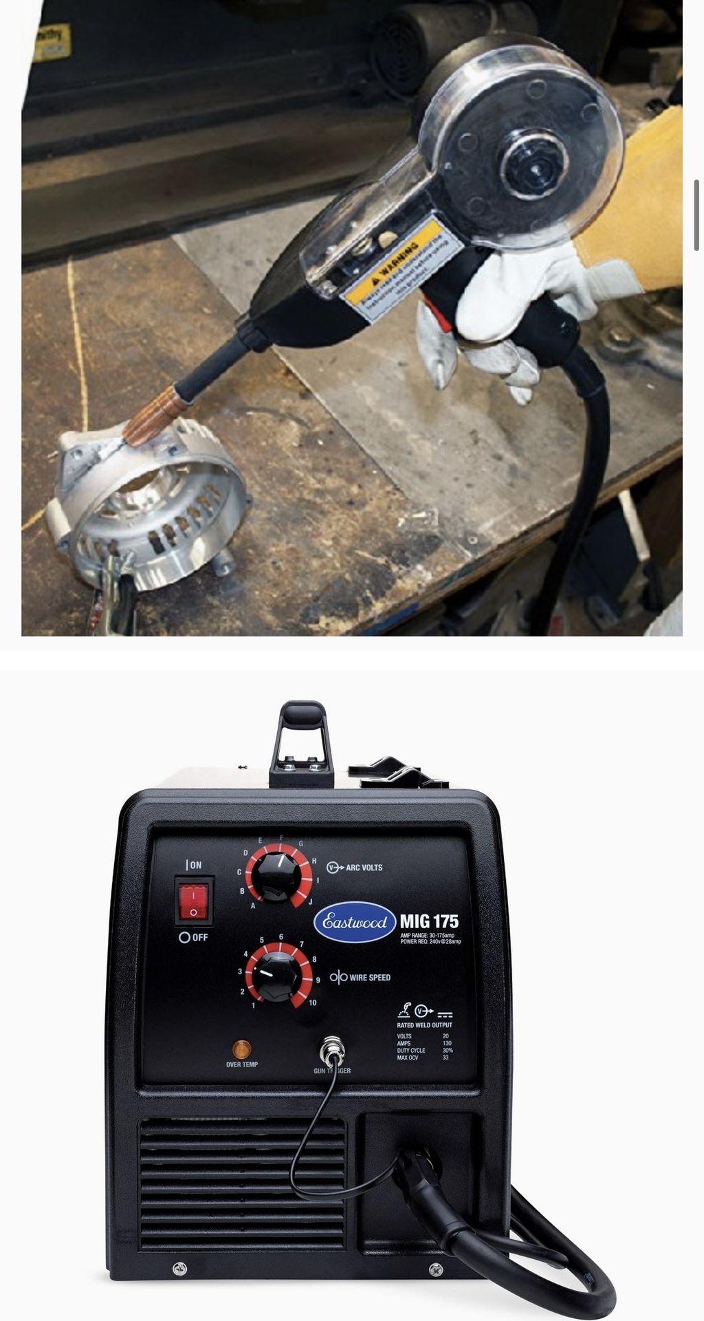 Eastwood Mig 175 Welder for Sale in Fort Worth TX OfferUp