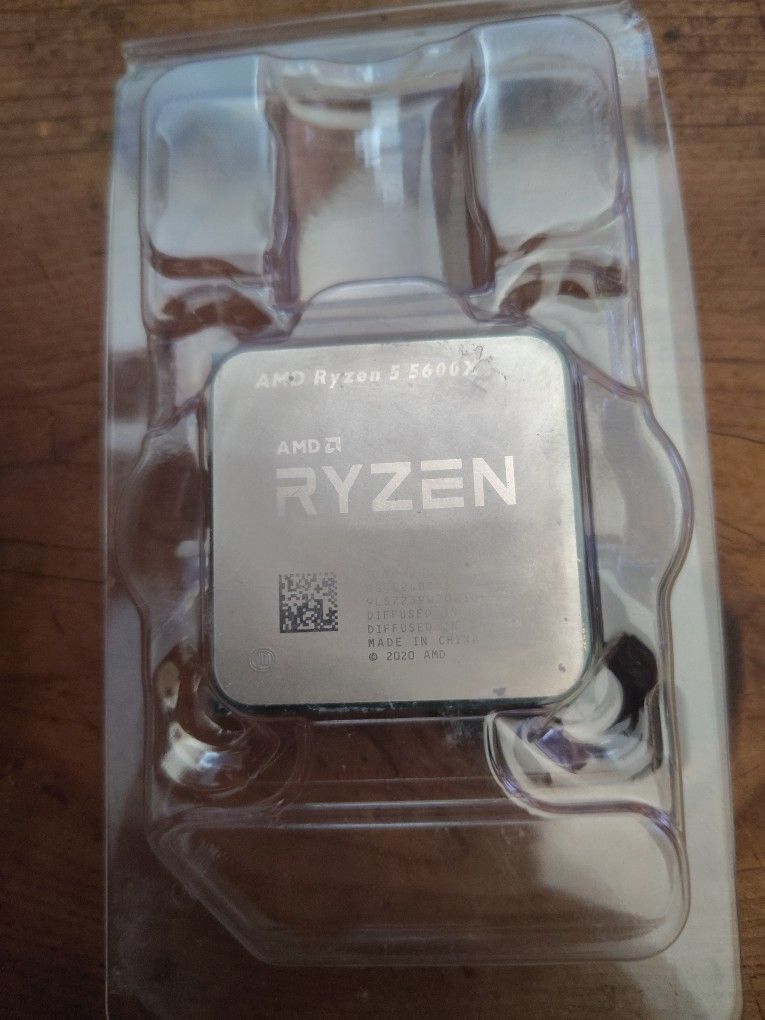Ryzen 5 5600x with Wraith CoolerWorking Never OC AM4 6 Core 12 Thread ...