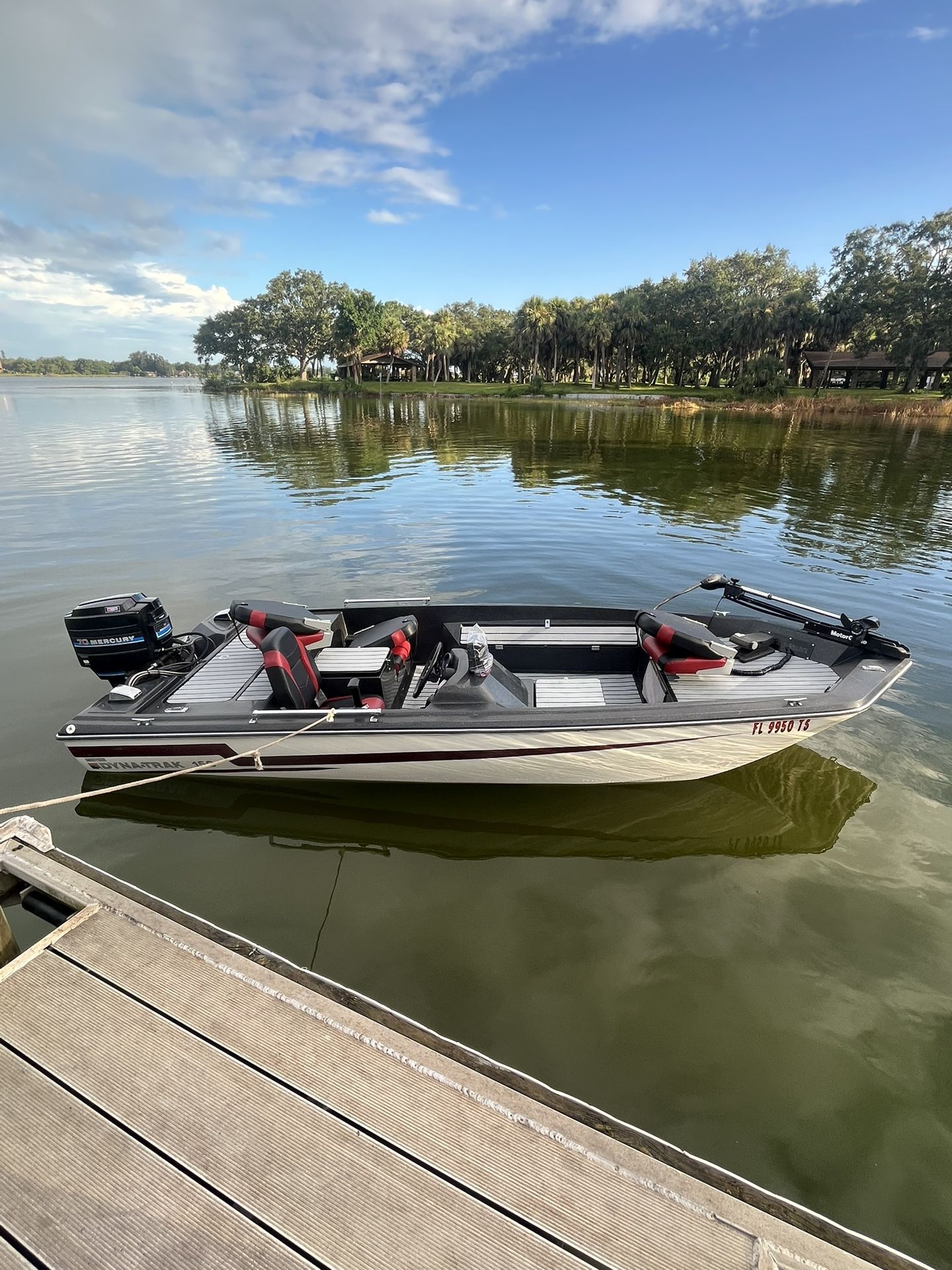 1987 Dyna Track 150 EBBTIDE / 70HP Mercury engine EBBTIDE 150 / Mercury ...