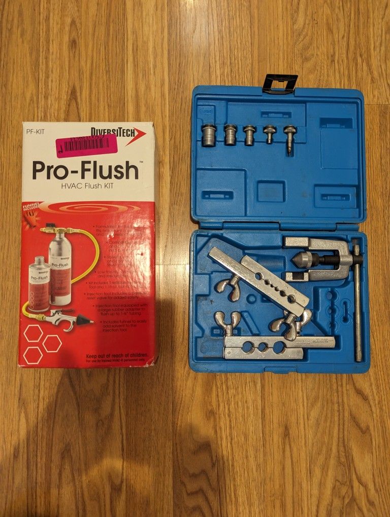 HVAC FLARING/SWAGING KIT/PRO FLUSH for Sale in Cypress, CA - OfferUp