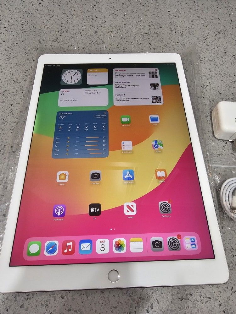 Apple iPad Pro 2nd Gen 12.9 inch 256GB WiFi+Cellular UNLOCKED-Silver ...