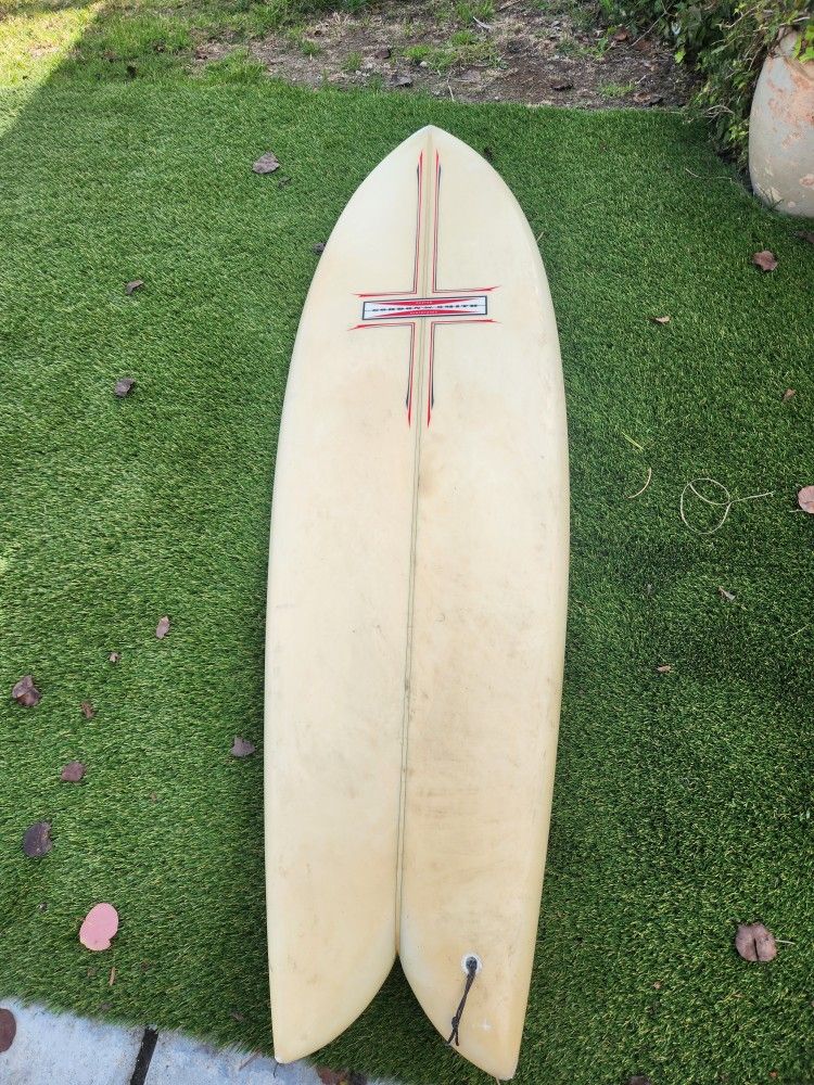 Vintage G&S Gordon Smith Fish Surfboard for Sale in San Diego, CA - OfferUp